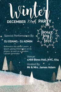 Winter Flyer Template | PosterMyWall