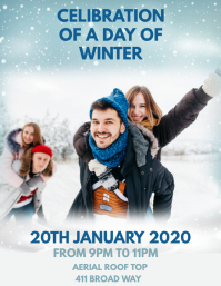 Winter Flyer Template | PosterMyWall