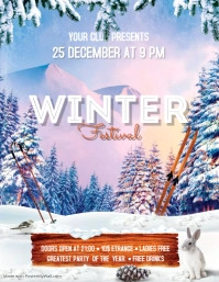 Winter Flyer Template | PosterMyWall