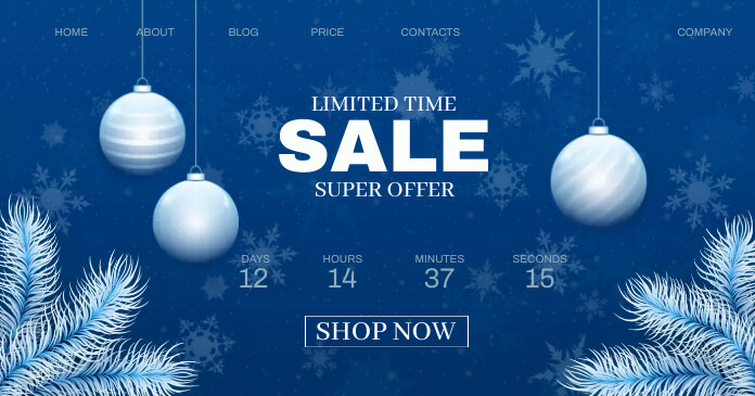 Winter Limited Sale Template | PosterMyWall