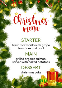Christmas Menu Template | PosterMyWall