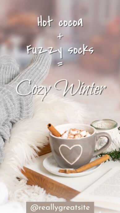 Copy of Winter Motivation quote | PosterMyWall