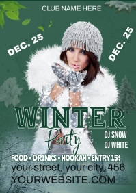 Winter Party Ads (1) Template | PosterMyWall