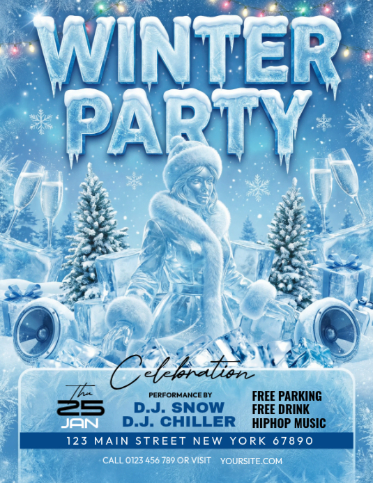 Copy of Winter Party | PosterMyWall