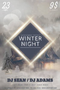 Winter Fair Flyer Template | PosterMyWall
