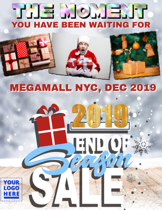 Winter Retail Poster Template | PosterMyWall