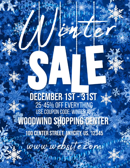 Winter Sake Event Template | PosterMyWall