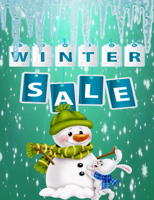 Plantilla de Winter Sale | PosterMyWall