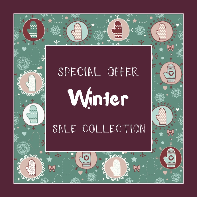 winter sale Template | PosterMyWall