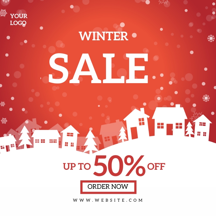 winter sale Template | PosterMyWall