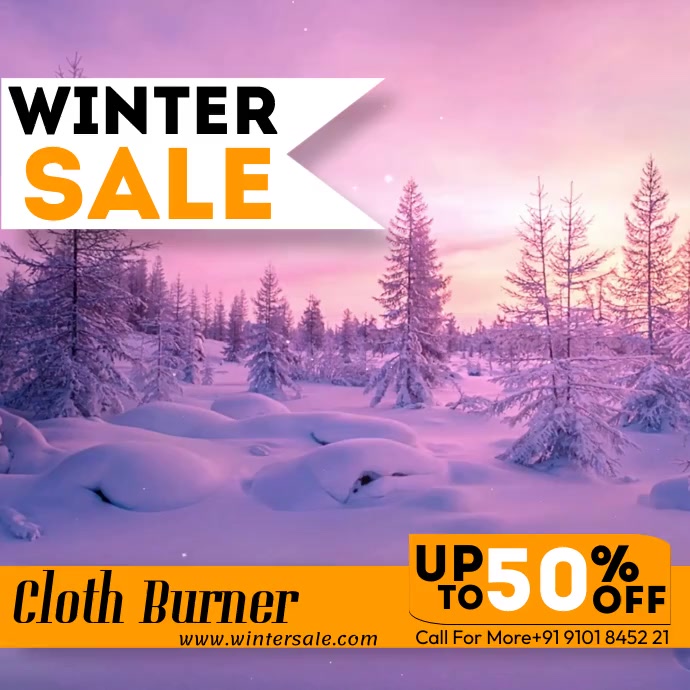 Winter Sale Template | PosterMyWall