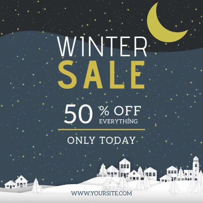 Copy of Winter Sale | PosterMyWall