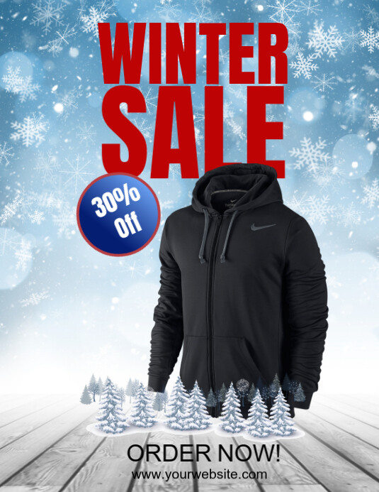 winter sale Template | PosterMyWall