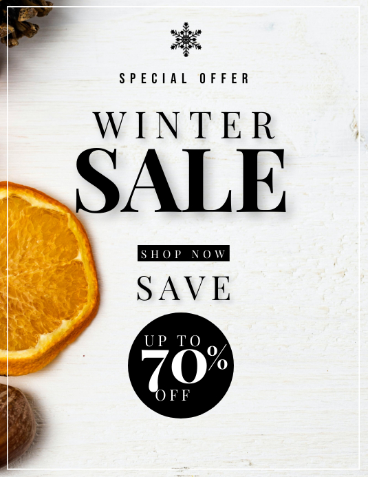 Copy of Winter Sale | PosterMyWall