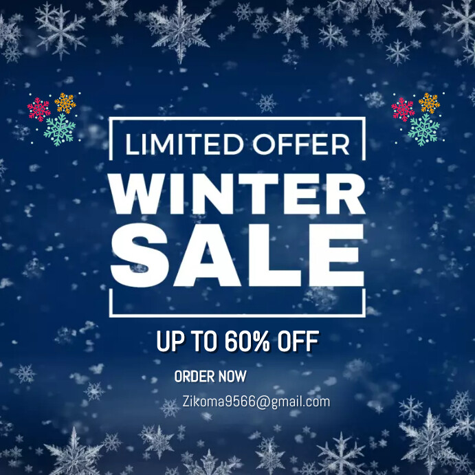 winter sale Template | PosterMyWall