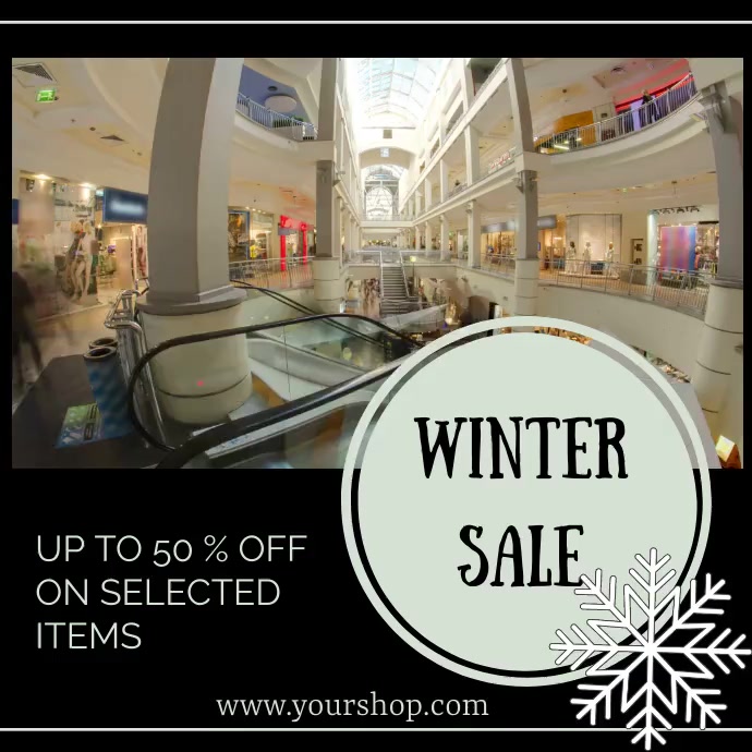 winter sale Template | PosterMyWall