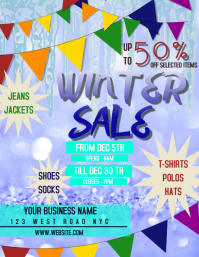 Winter Sales Event Template | PosterMyWall
