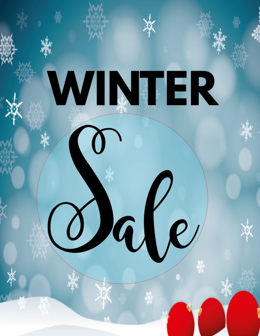 Plantilla de Winter sale template (1) | PosterMyWall