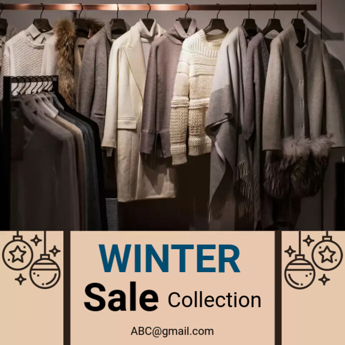 Winter Sale Template | PosterMyWall