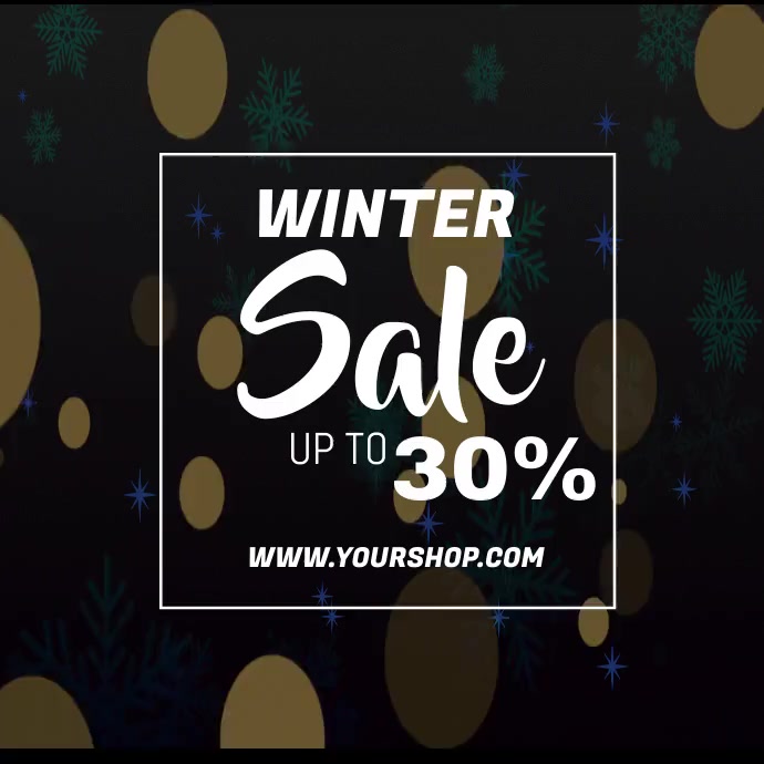 WINTER SALE TEMPLATE FLYER | PosterMyWall