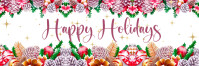 Christmas greetings email header Template | PosterMyWall
