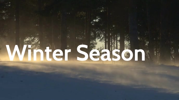 Winter Season poster template | PosterMyWall