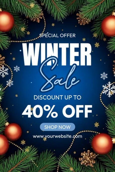 Winter Special Offer Template | PosterMyWall