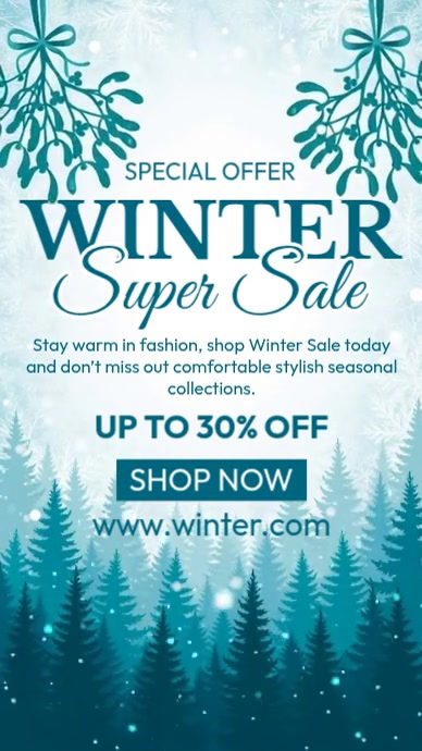 Winter Special Offer Template | PosterMyWall