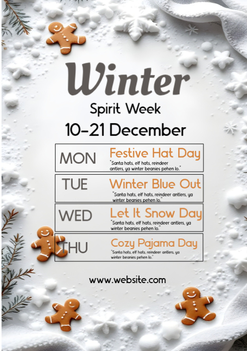 winter specials post Template | PosterMyWall