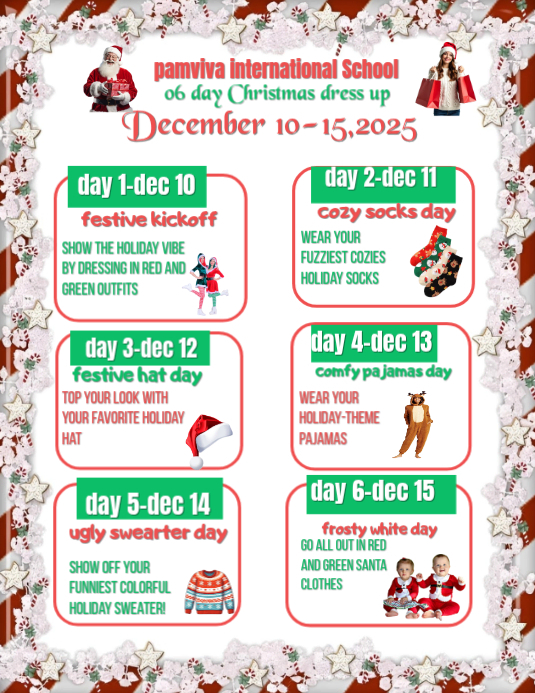 Plantilla de Winter Spirit Week Flyer | PosterMyWall