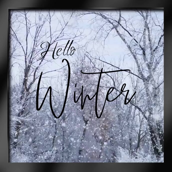Winter Template | PosterMyWall