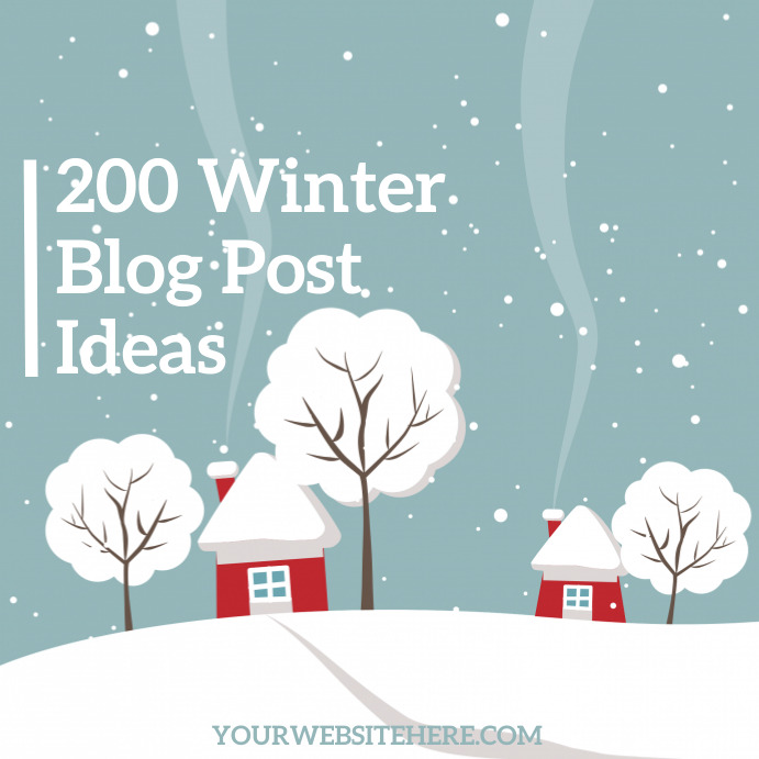 Winter Template | PosterMyWall