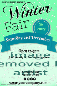 Winter Fair Template | PosterMyWall