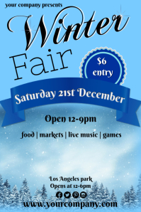 Winter Sales Event Template | PosterMyWall