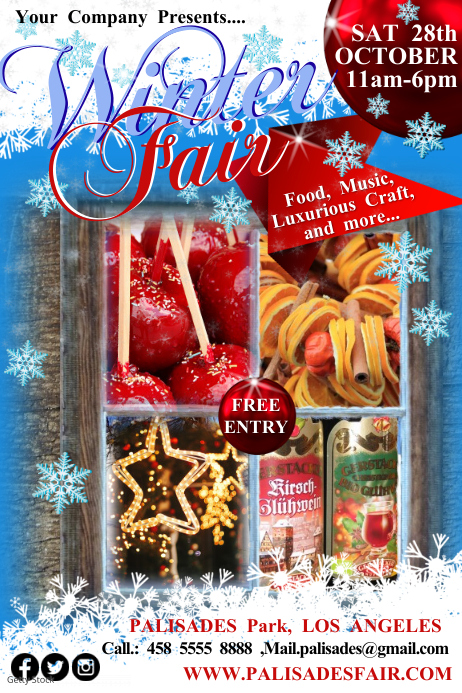 winterfair2 Template | PosterMyWall