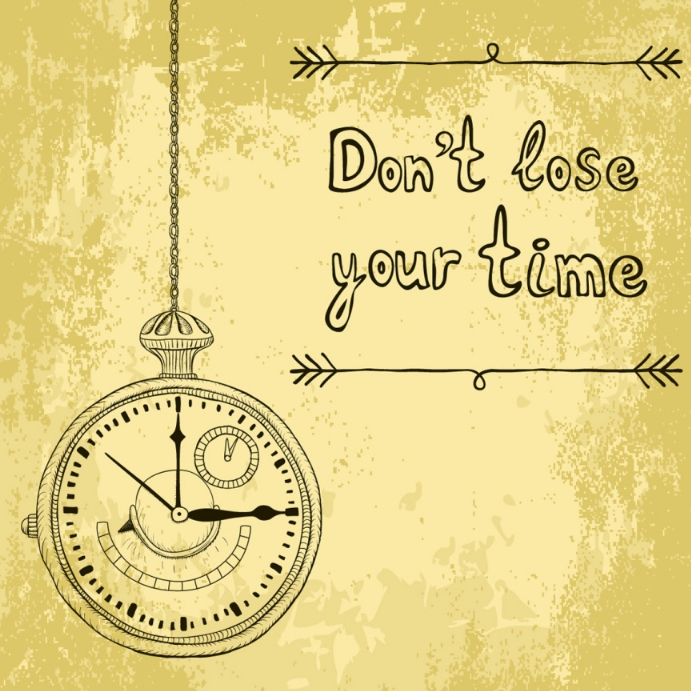 Wise quotes background about time Template | PosterMyWall