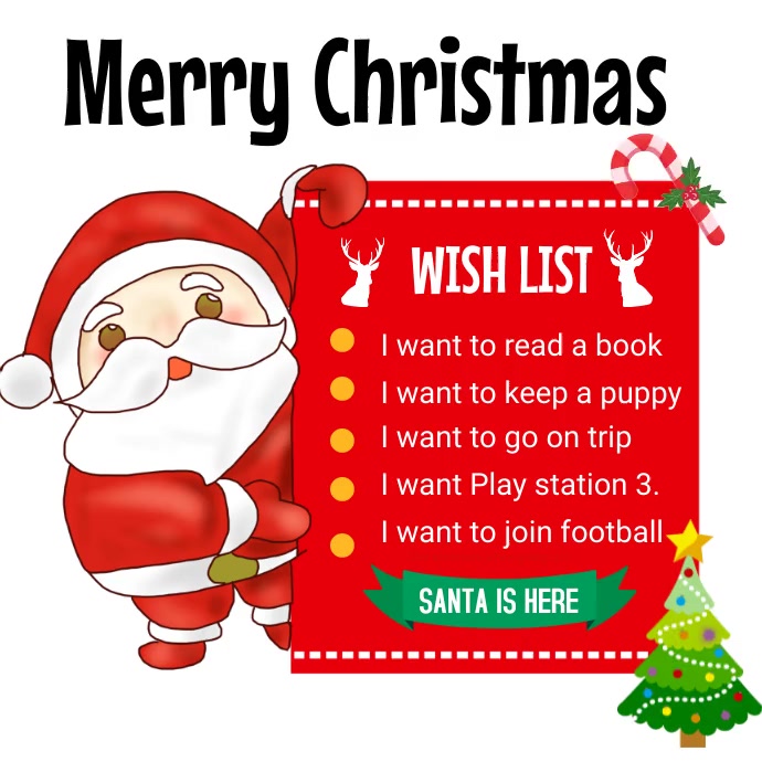 Copy of wish list | PosterMyWall