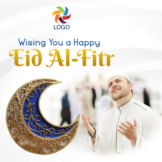 Wishing you a happy eid al fitr Template | PosterMyWall