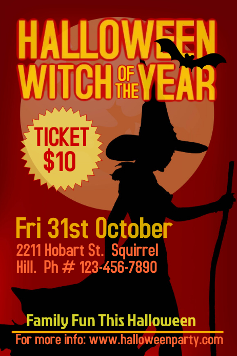 Halloween Party Flyer Template | PosterMyWall