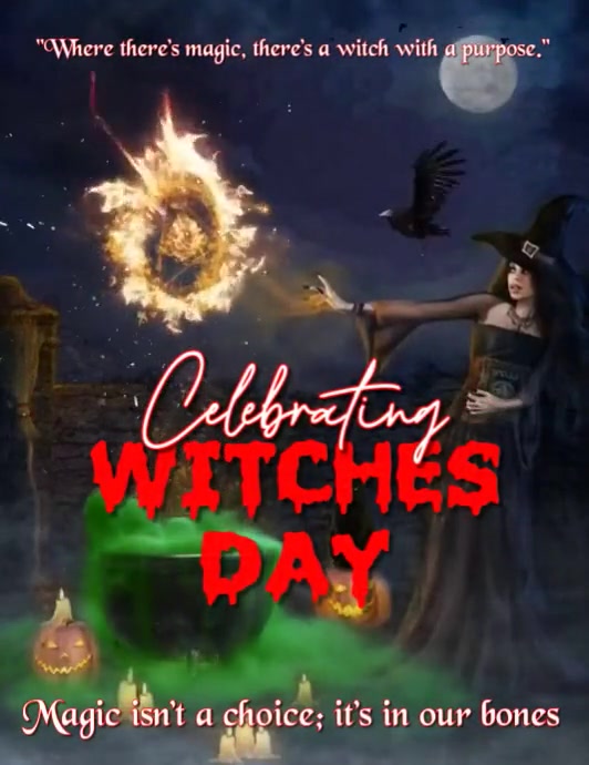 Witches Day design Template | PosterMyWall