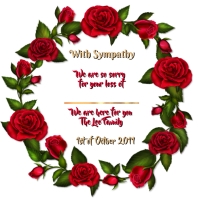 80+ condolences Customizable Design Templates | PosterMyWall