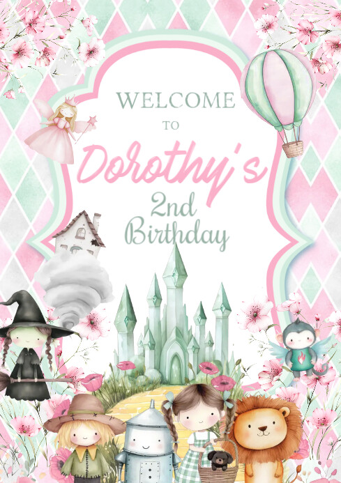 Wizard of Oz Template | PosterMyWall