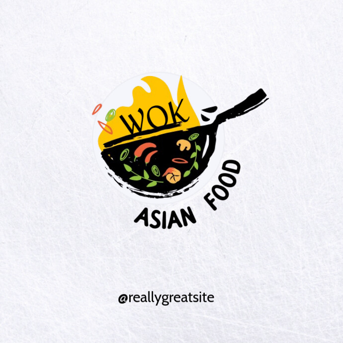 wok asian food Template | PosterMyWall