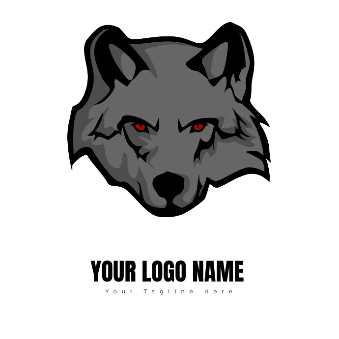 Wolf Template | PosterMyWall