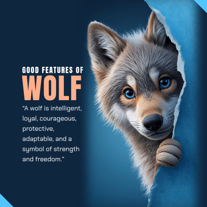 Plantilla de Wolf | PosterMyWall