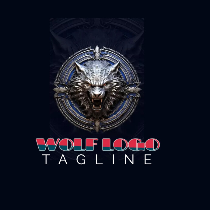 WOLF LOGO Template | PosterMyWall