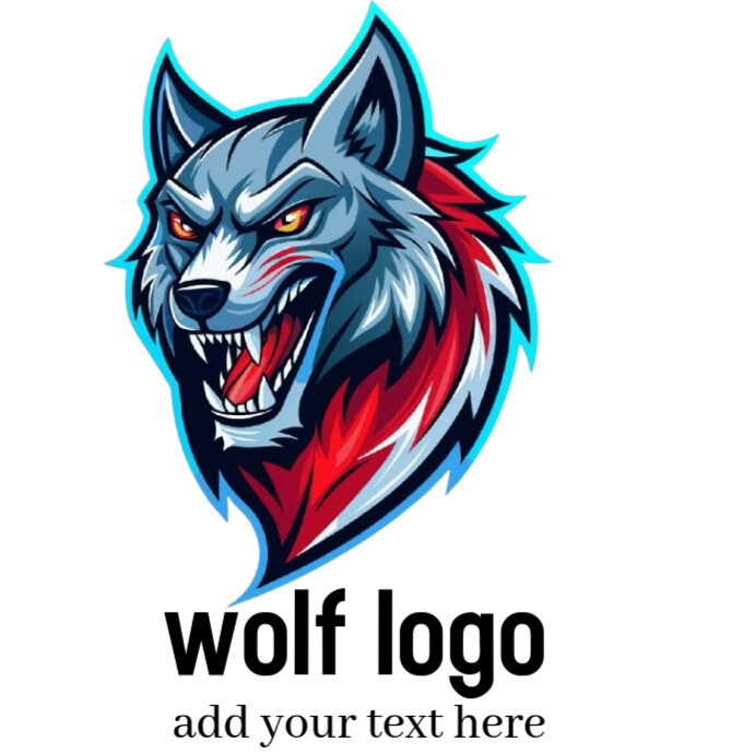 wolf logo Template | PosterMyWall