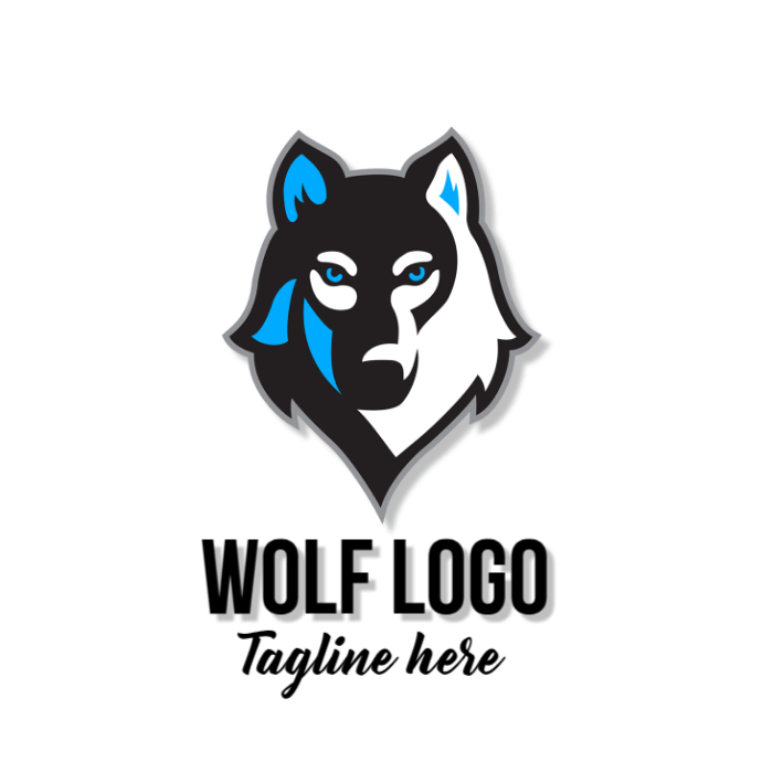 Wolf logo Template | PosterMyWall