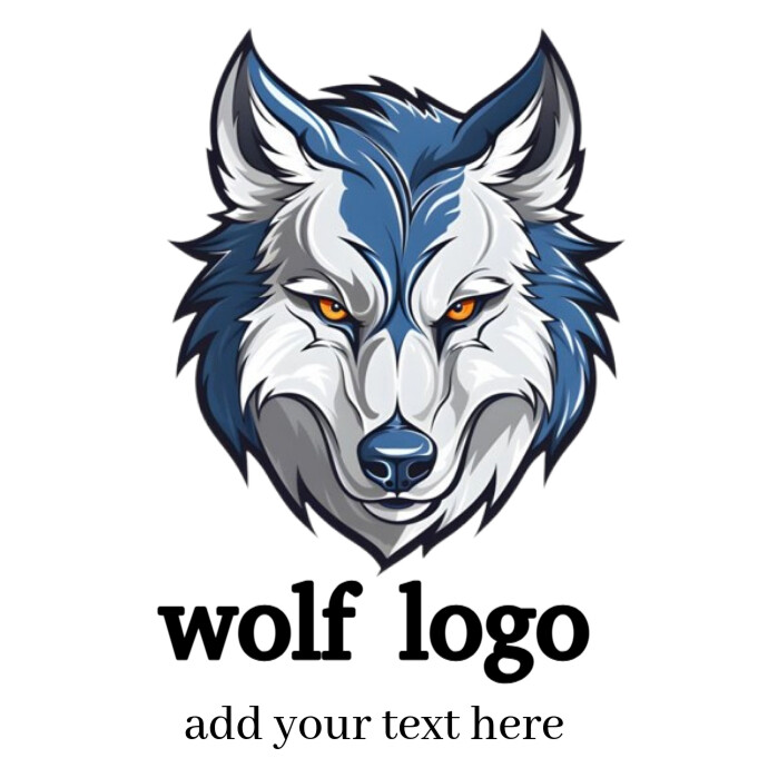 wolf logo Template | PosterMyWall