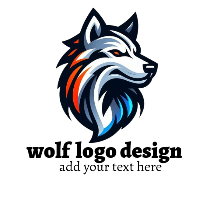 wolf logo Template | PosterMyWall